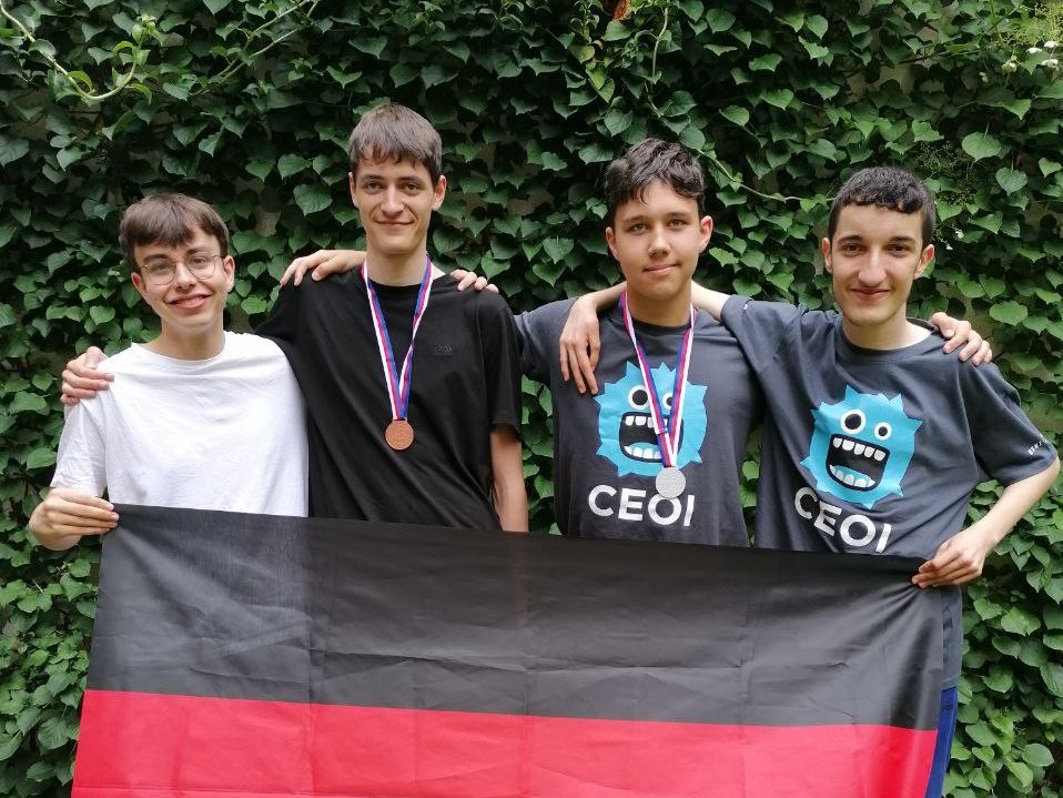 Silber und Bronze bei der CEOI 2024: BWINF